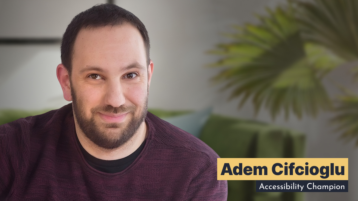 Adem Cifcioglu, Intopia, Accessibility Expert