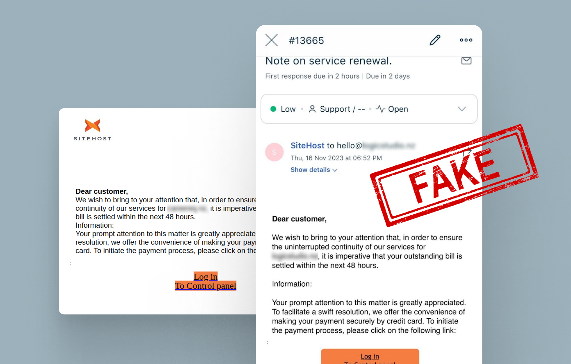 Phishing attack targets MyHost customers - time for 2FA